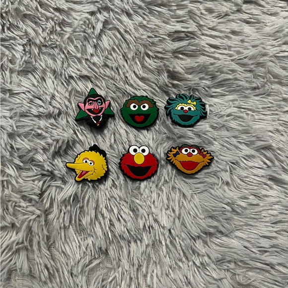 CROCS | Jewelry | Sesame Street Croc Charm Set | Poshmark